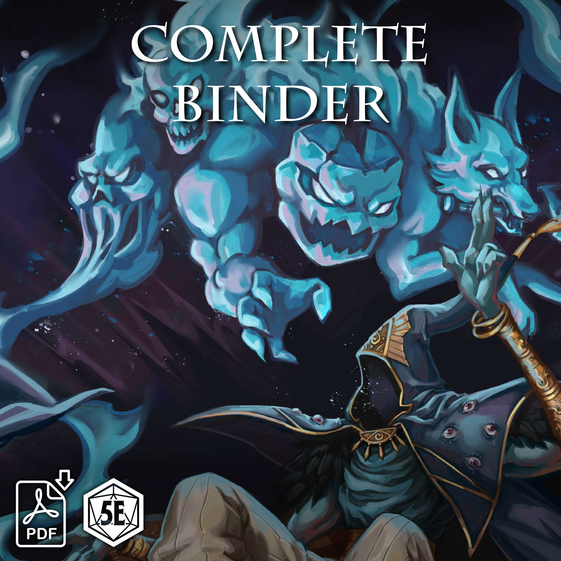 Mage Hand Press: Complete Binder - 5e D&D – Hit Point Press