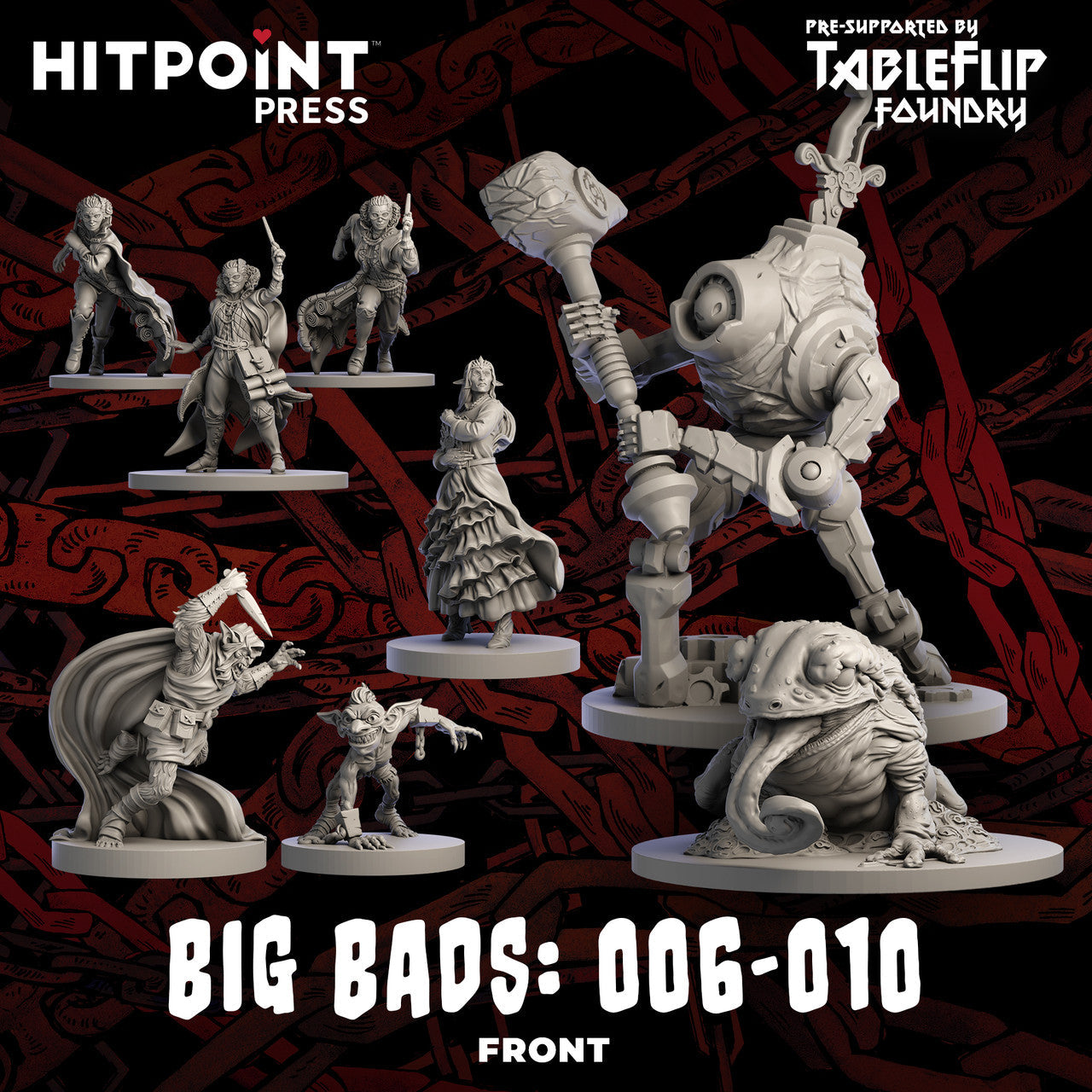 Big Bads - Big Miniature Bundle 1-25 (STL) – Hit Point Press