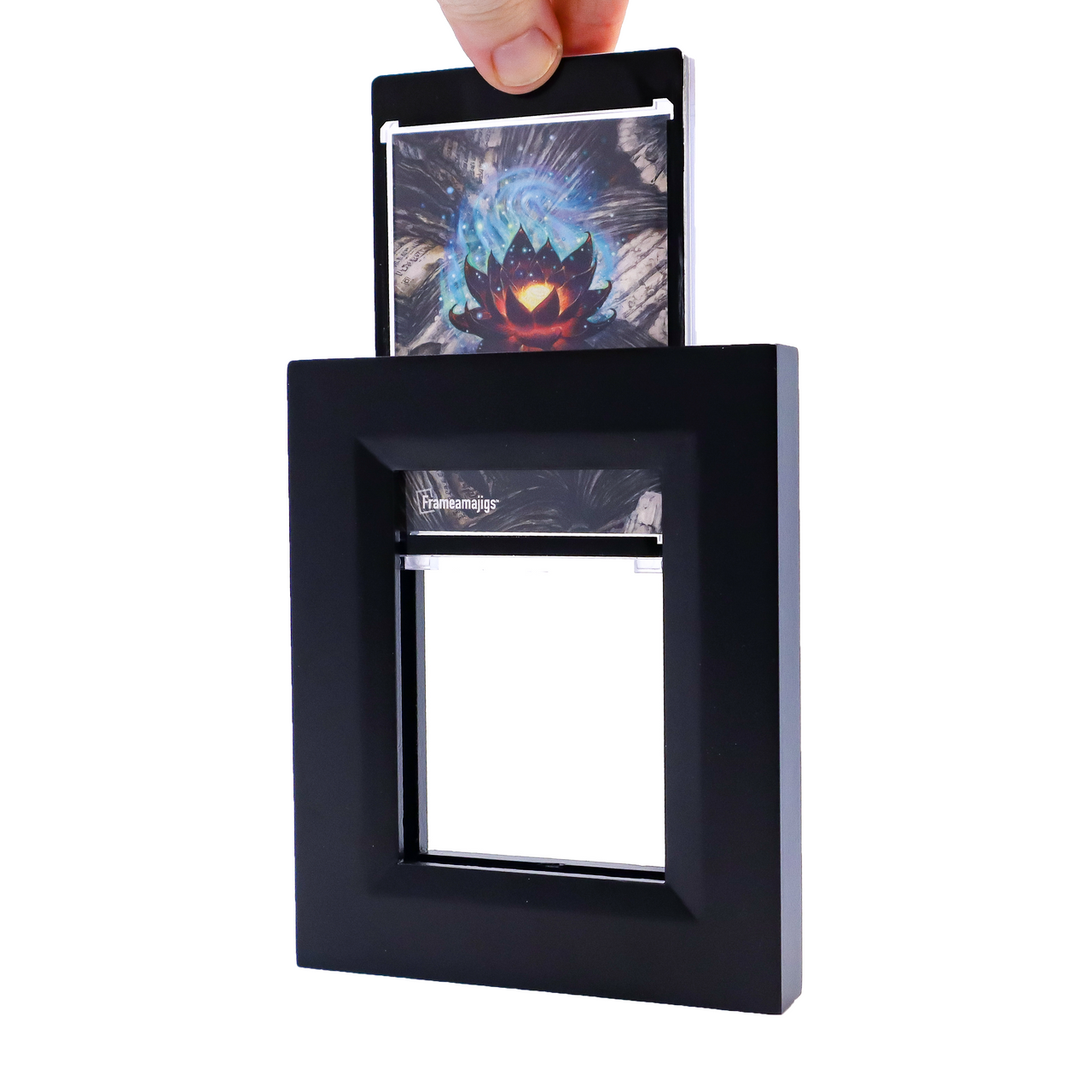 Frameamajigs Collectable Card Frame - Black – Hit Point Press