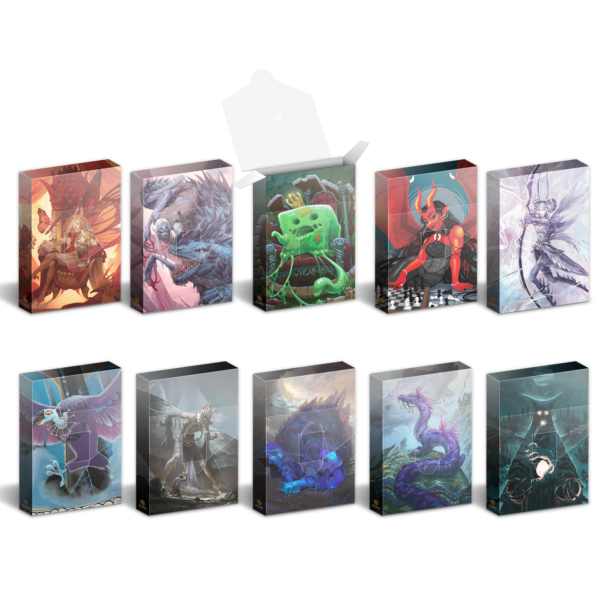 Cubeamajigs 10-Pack - Big Bads Set 1 – Hit Point Press
