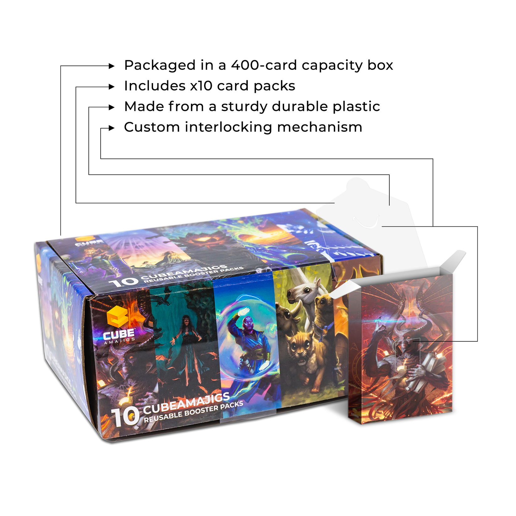 Cubeamajigs Reusable Gaming Packs - Mosaics Set One – Hit Point Press