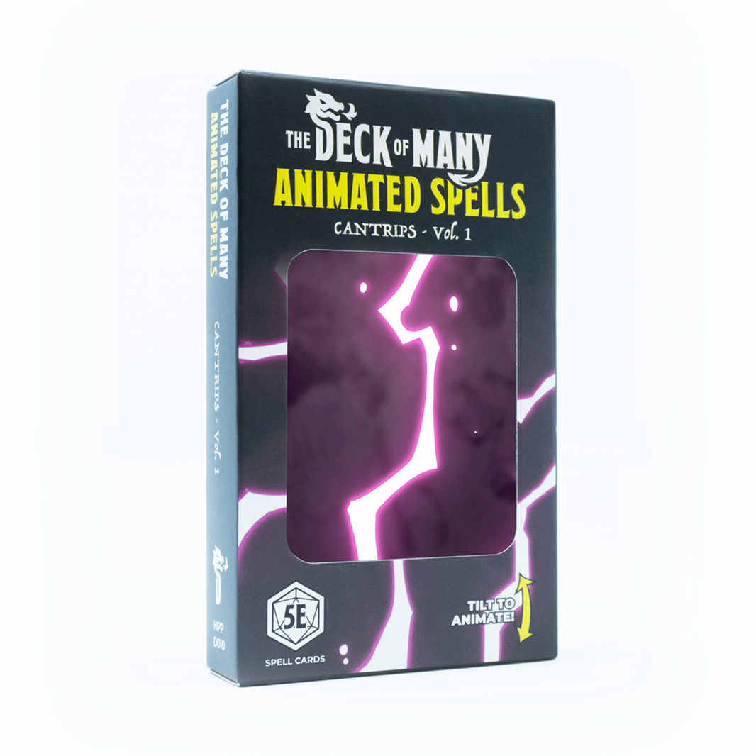 Animated Spells Reference Cards for 5e – Hit Point Press