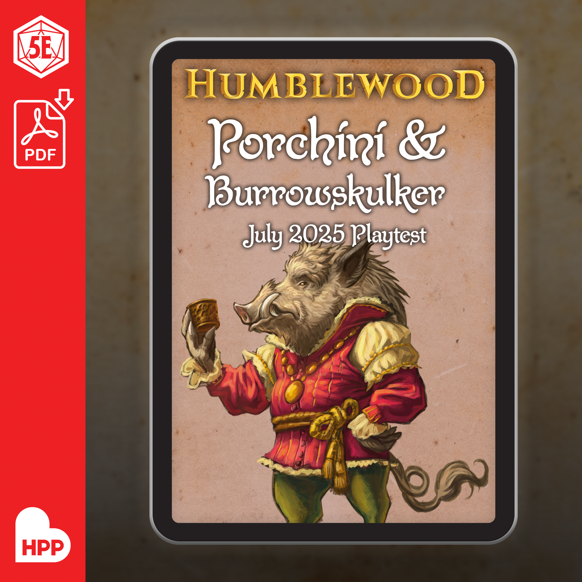 Humblewood Beta: Porchini & Burrowskulker (PDF) – Hit Point Press