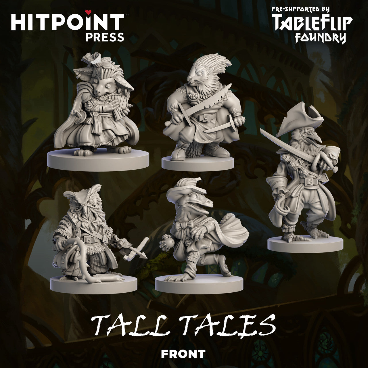 Humblewood Tales Miniature Bundle (Digital STL) – Hit Point Press
