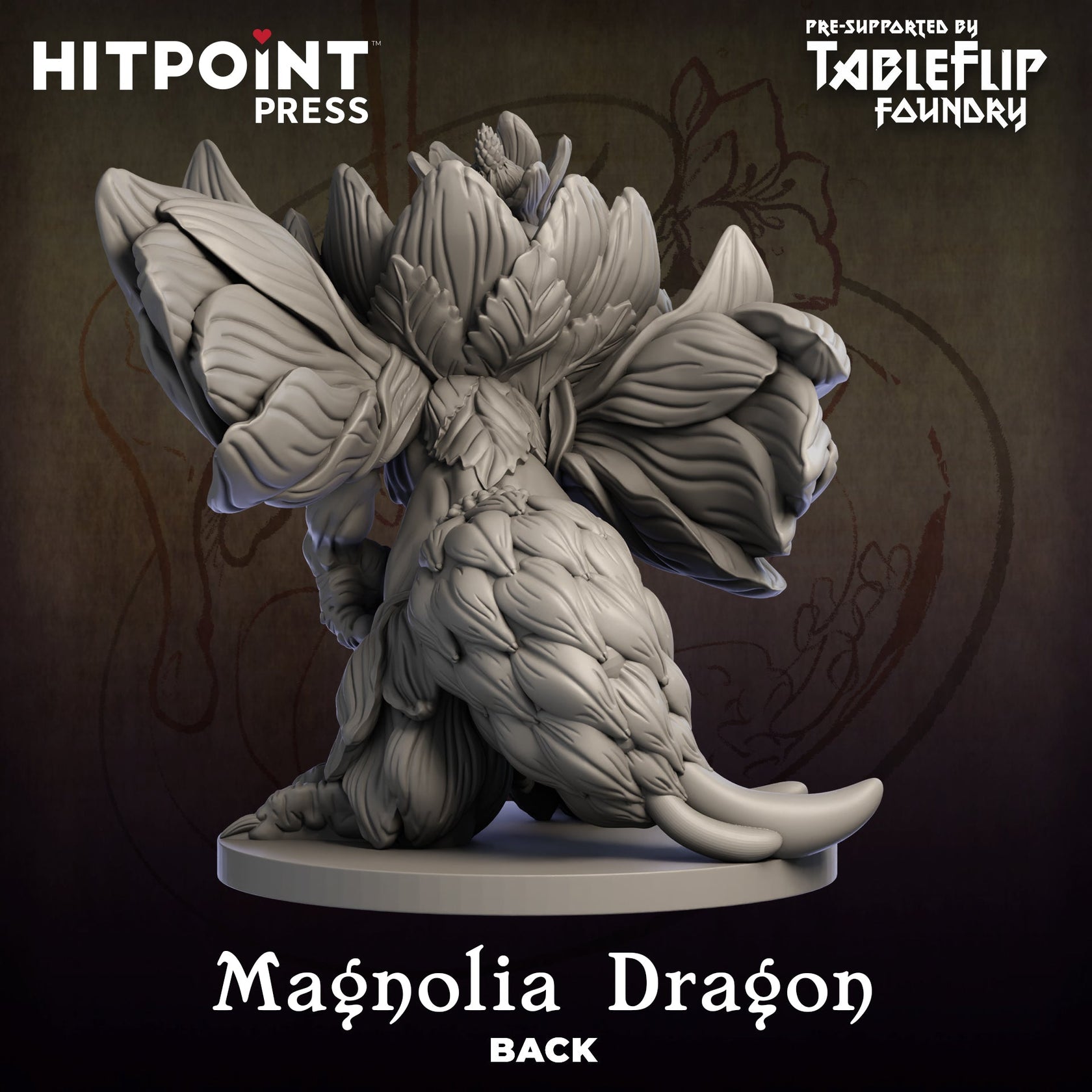 Field Guide To Floral Dragons - Magnolia Dragon (Digital STL) – Hit ...
