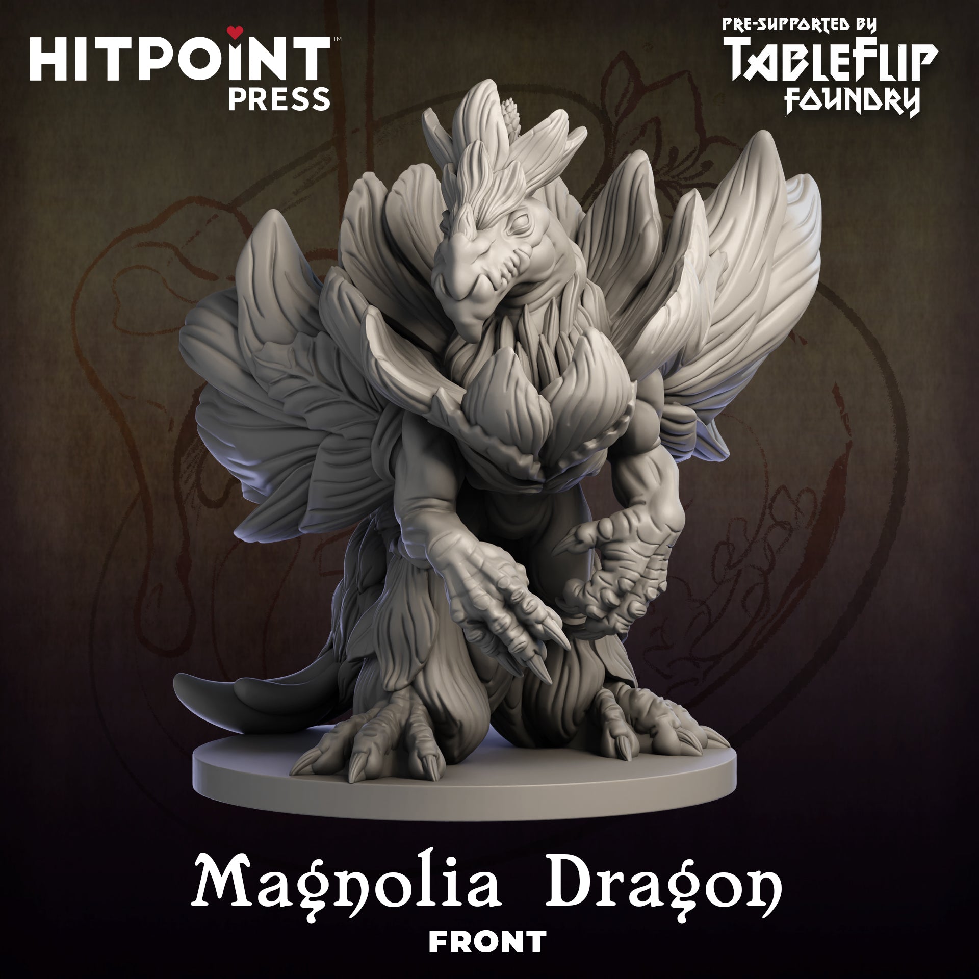 Field Guide To Floral Dragons - Magnolia Dragon (Digital STL) – Hit ...