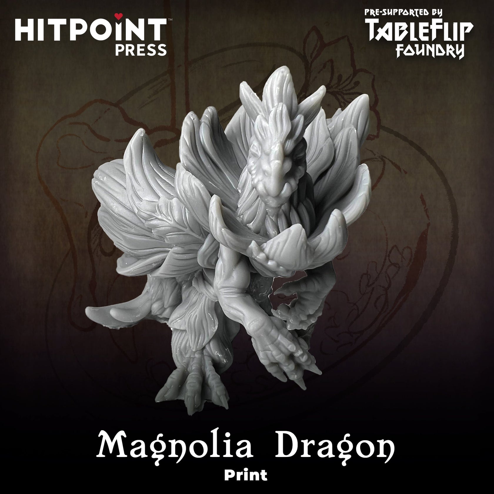 Field Guide To Floral Dragons - Magnolia Dragon (Digital STL) – Hit ...
