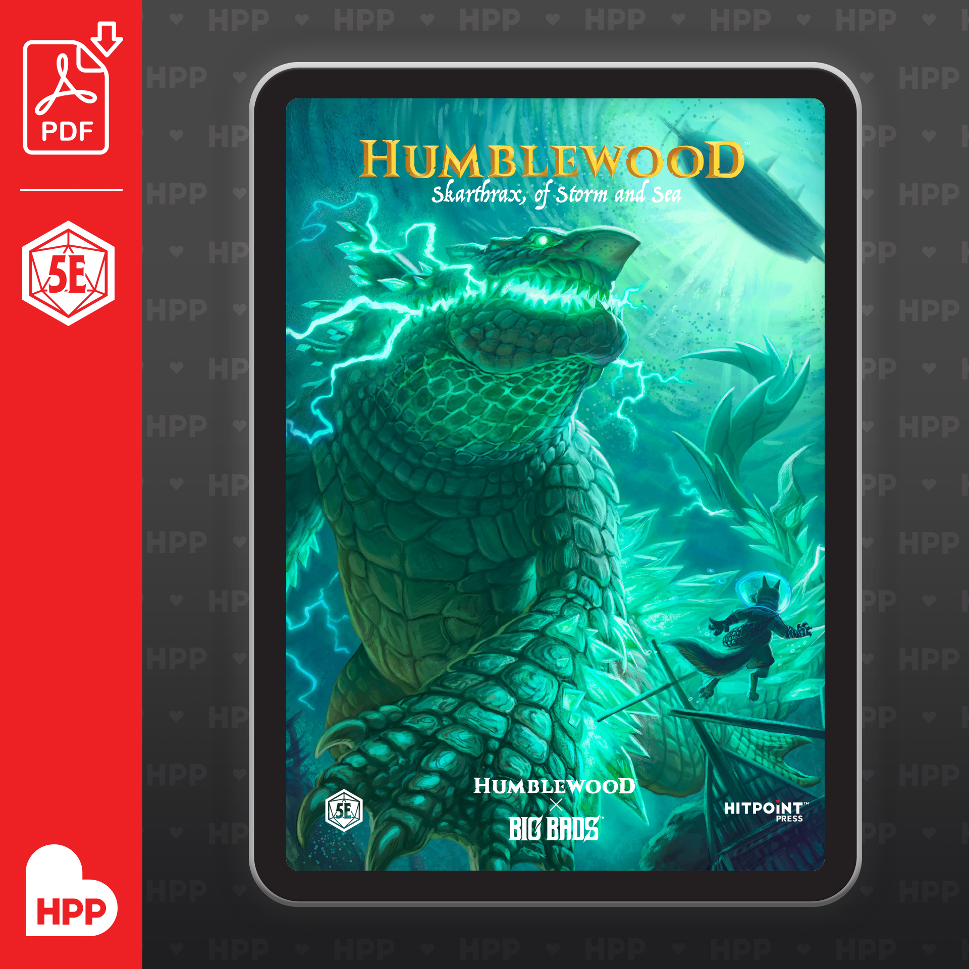 Humblewood Big Bad: Skarthrax, King of the Songsea (PDF) – Hit Point Press