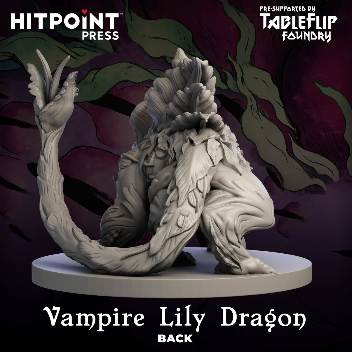 Field Guide To Floral Dragons: Vampire Lily Dragon - (Digital Miniatur ...