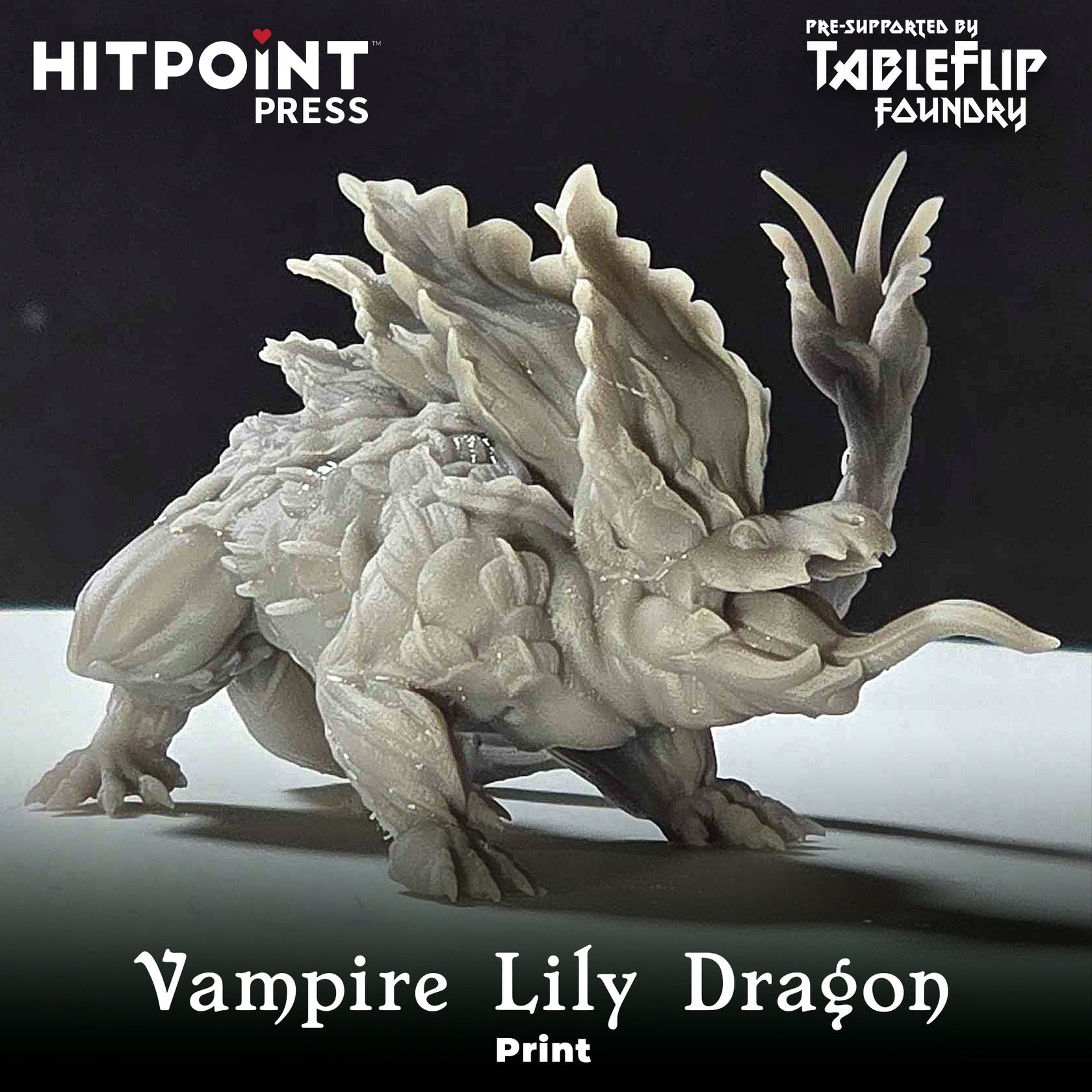 Field Guide To Floral Dragons: Vampire Lily Dragon - (Digital Miniatur ...