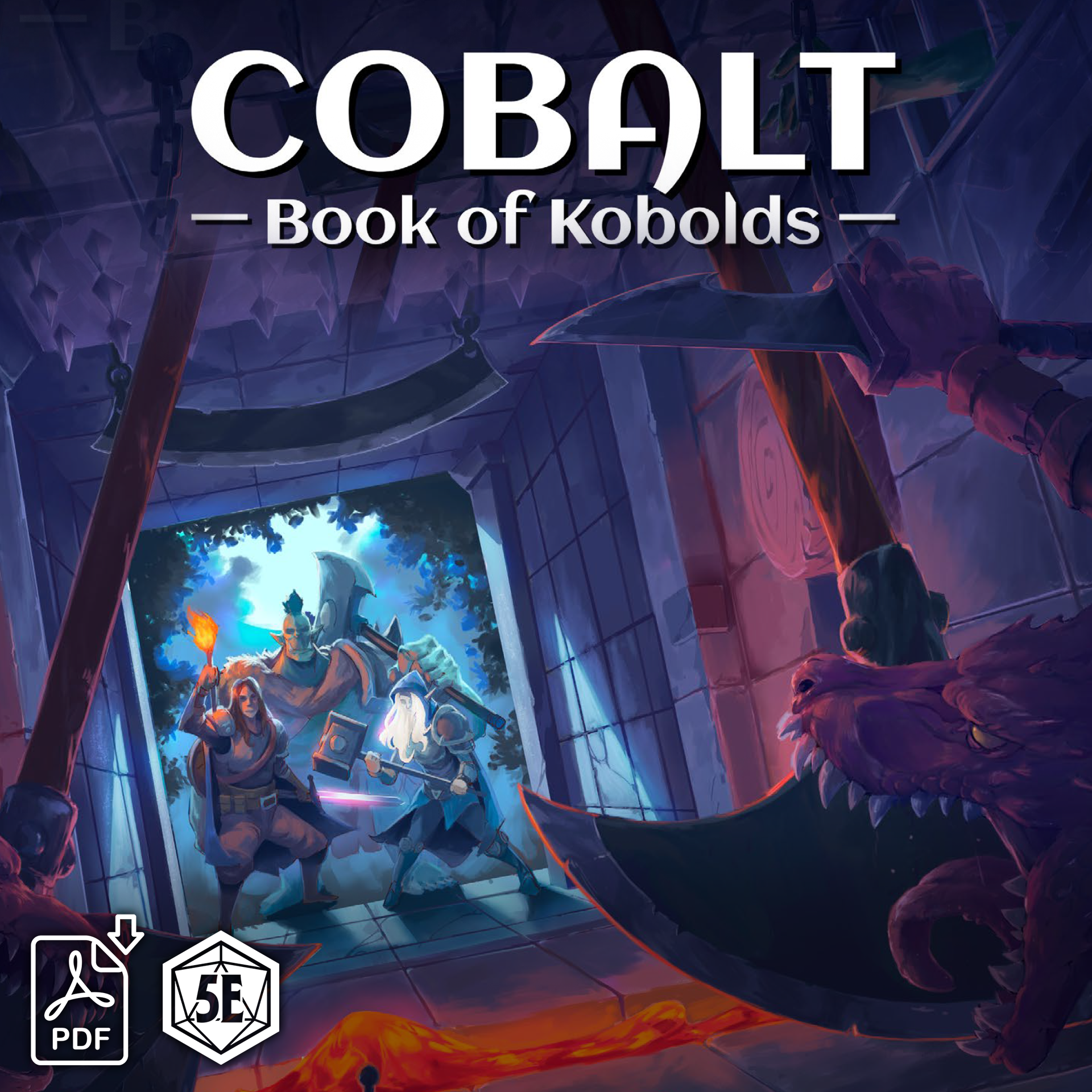 Cobalt Book of Kobolds - 5e D&D (PDF) – Hit Point Press