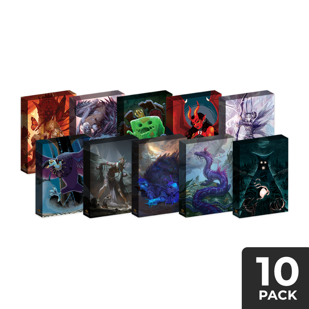 Cubeamajigs 10-Pack - Big Bads Set 1 – Hit Point Press