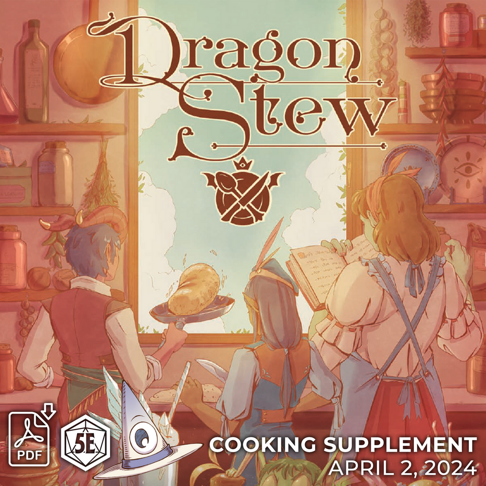Dragon Stew: A Cooking Supplement for 5e (PDF) – Hit Point Press