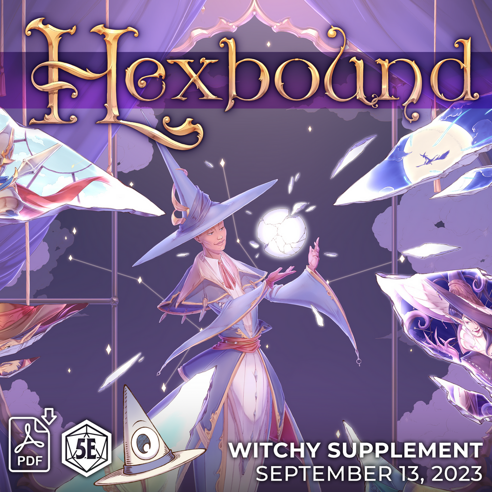 Hexbound: A Witchy Supplement for 5e (PDF) – Hit Point Press