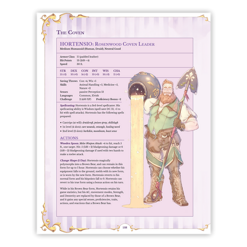 Hexbound Deluxe: A Witchy Supplement for 5e – Hit Point Press