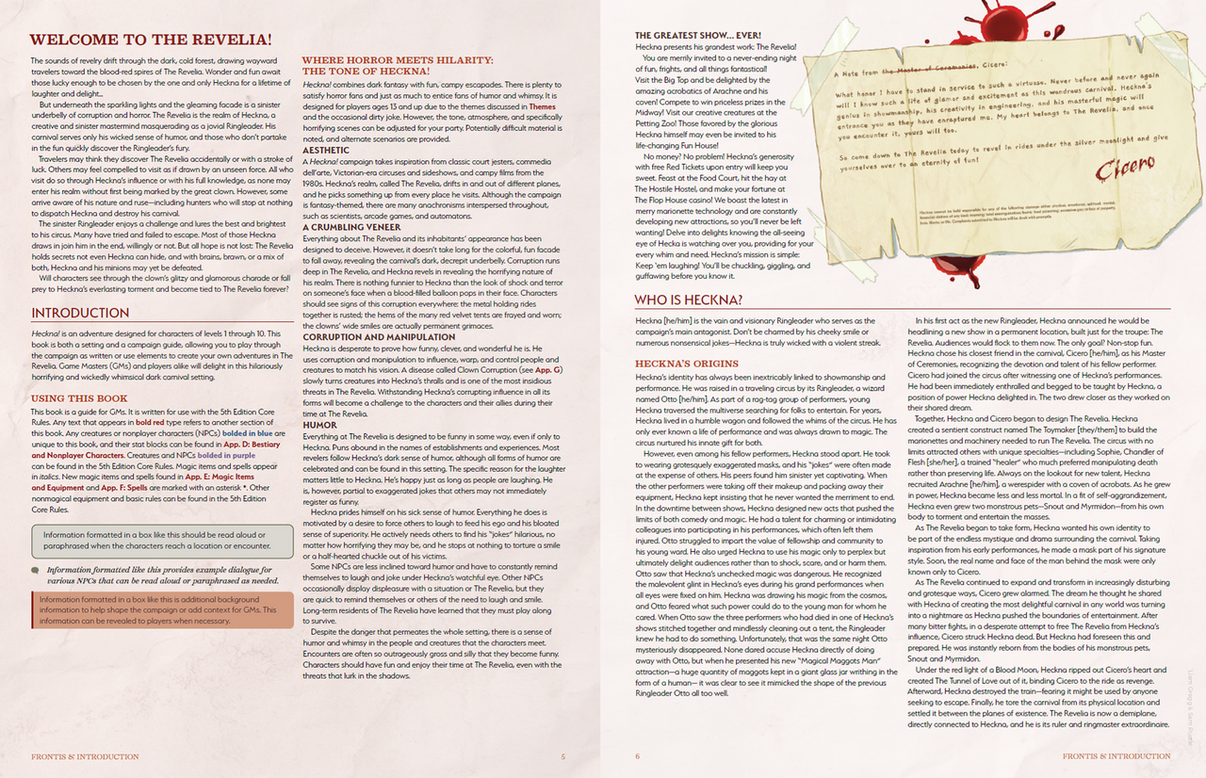 Heckna! Campaign Book – Hit Point Press