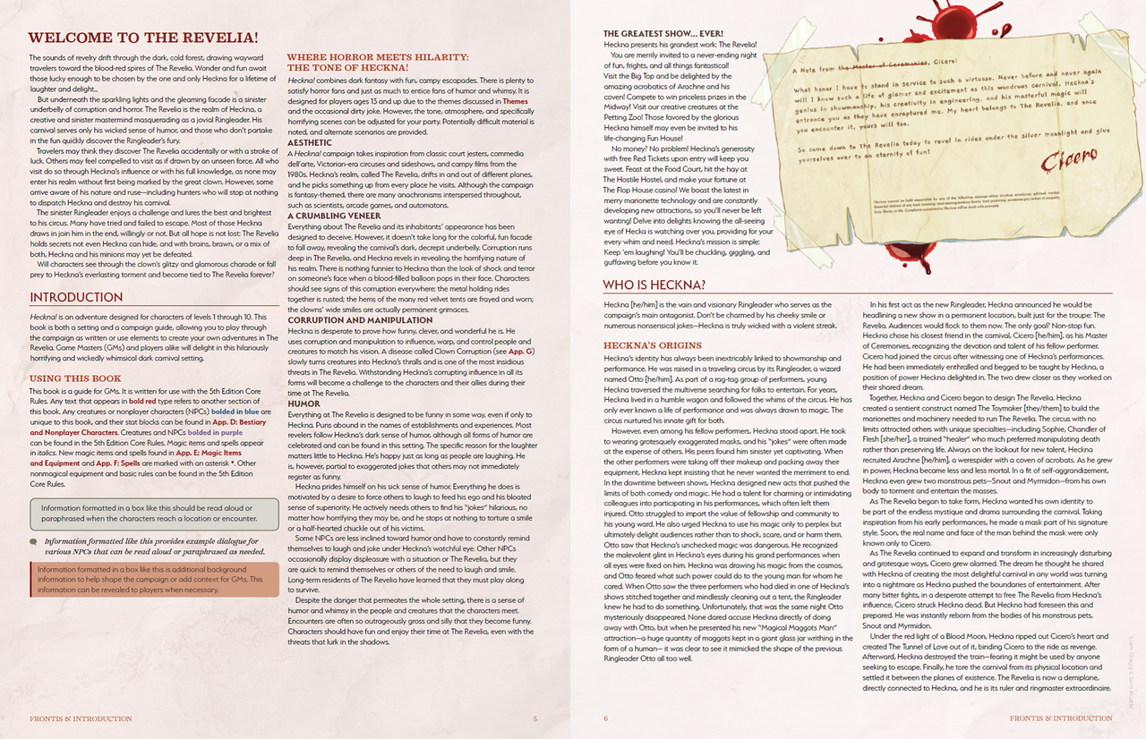 Heckna! Campaign Book – Hit Point Press