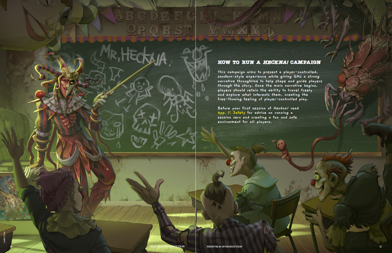 Heckna! Campaign Book – Hit Point Press