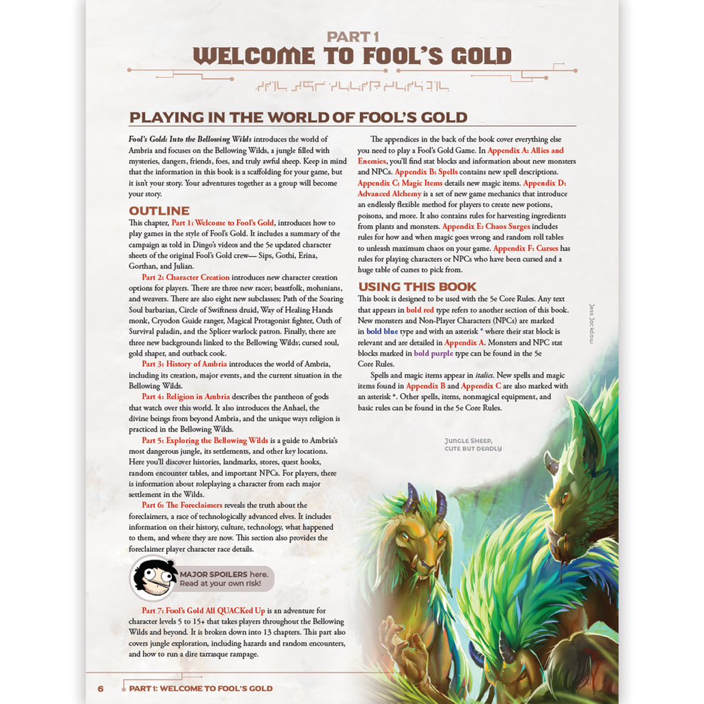 Fool's Gold: Into the Bellowing Wilds (PDF) – Hit Point Press