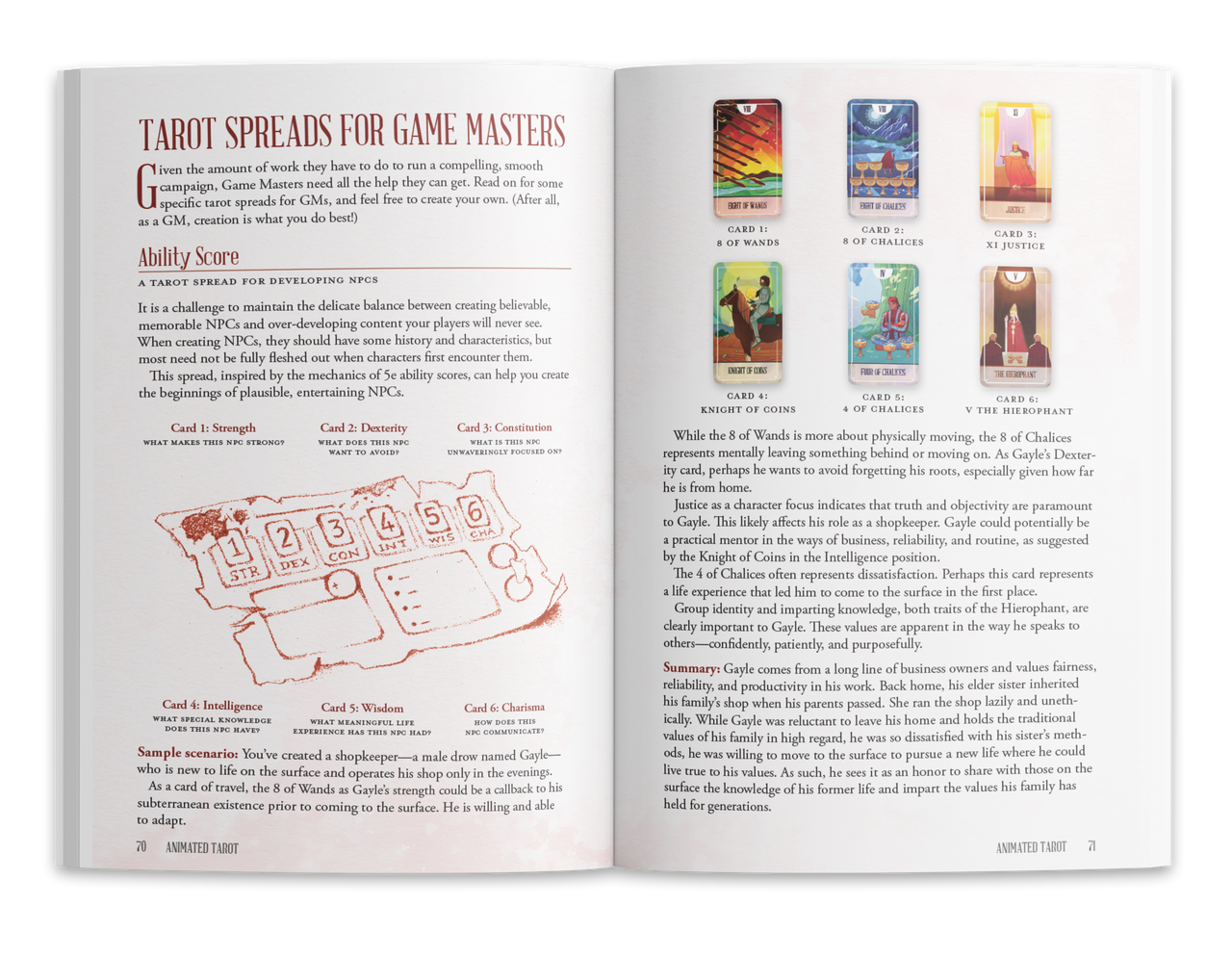 The Fablemaker's Animated Tarot Guidebook - Hit Point Press