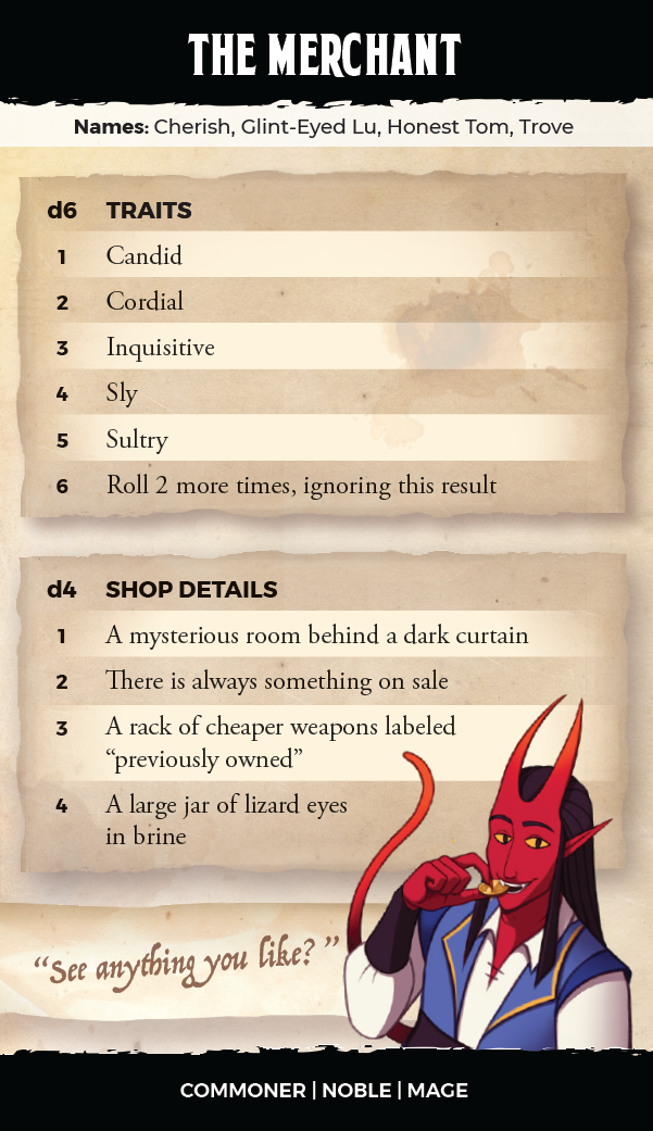 The Deck of Many Animated Townsfolk - Hit Point Press